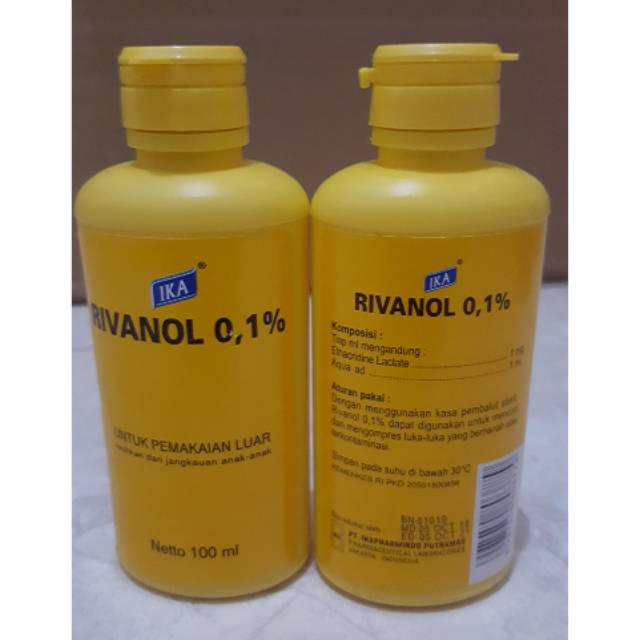 Jual IKA RIVANOL 0.1% 100ml TERMURAH | Shopee Indonesia
