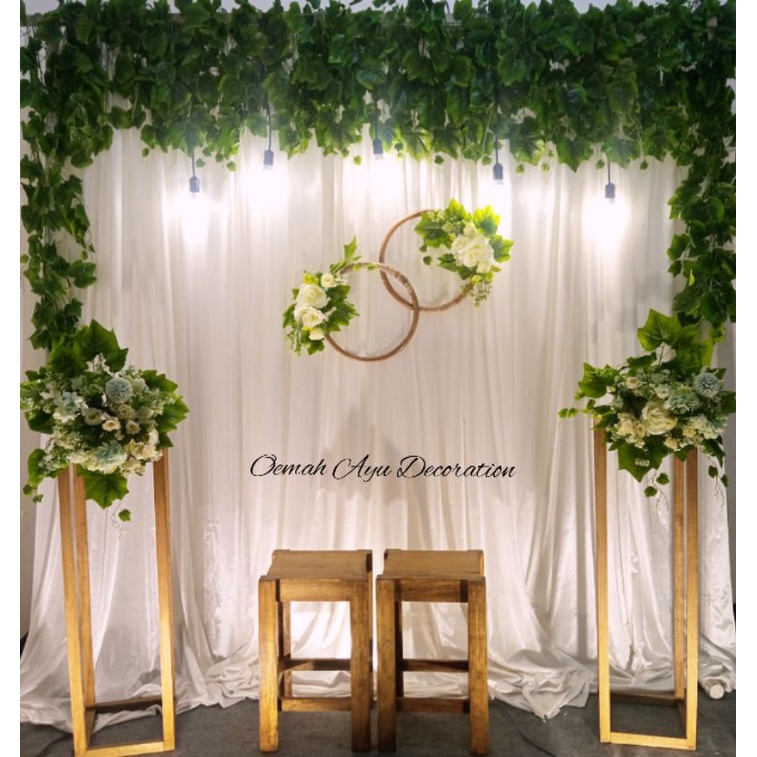 Jual SEWA BACKDROP | DEKORASI MINIMALIS | DEKORASI BUNGA ARTIFICIAL ...