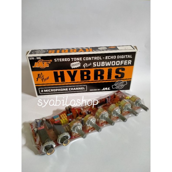 Jual KIT TONE CONTROL STEREO PLUS ECHO DIGITAL DAN SUBWOOFER HYBRIS ...