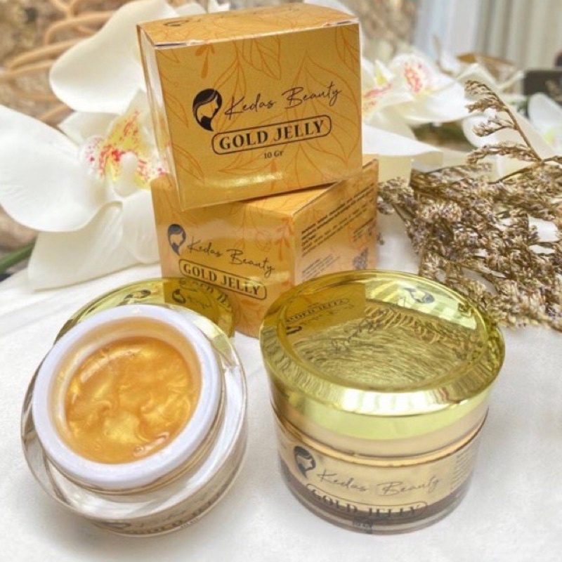 Jual Gold jelly kedas beauty BPOM jelly emas cream malam Ms glow Miss ...