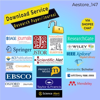 Jual Unlock Research Paper / Journal Article ( Science Direct | ResearchGate | Springer | IEEE ...