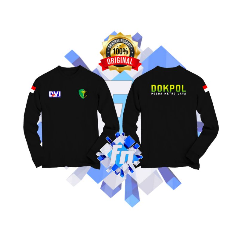Jual KAOS POLISI DOKPOL DVI FORENSIK BIDDOKKES KEDOKTERAN KEPOLISIAN ...