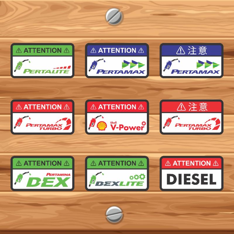 Jual Stiker jdm label tangki bahan bakar | Shopee Indonesia