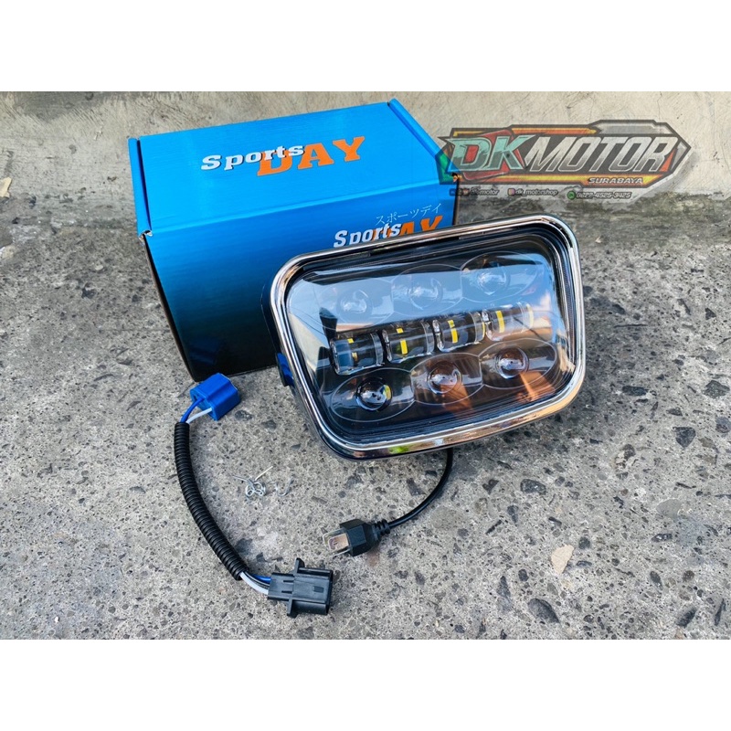 Jual Lampu Daymaker 10 Led Titik pnp RX King RXS RXZ set Batok | Shopee ...