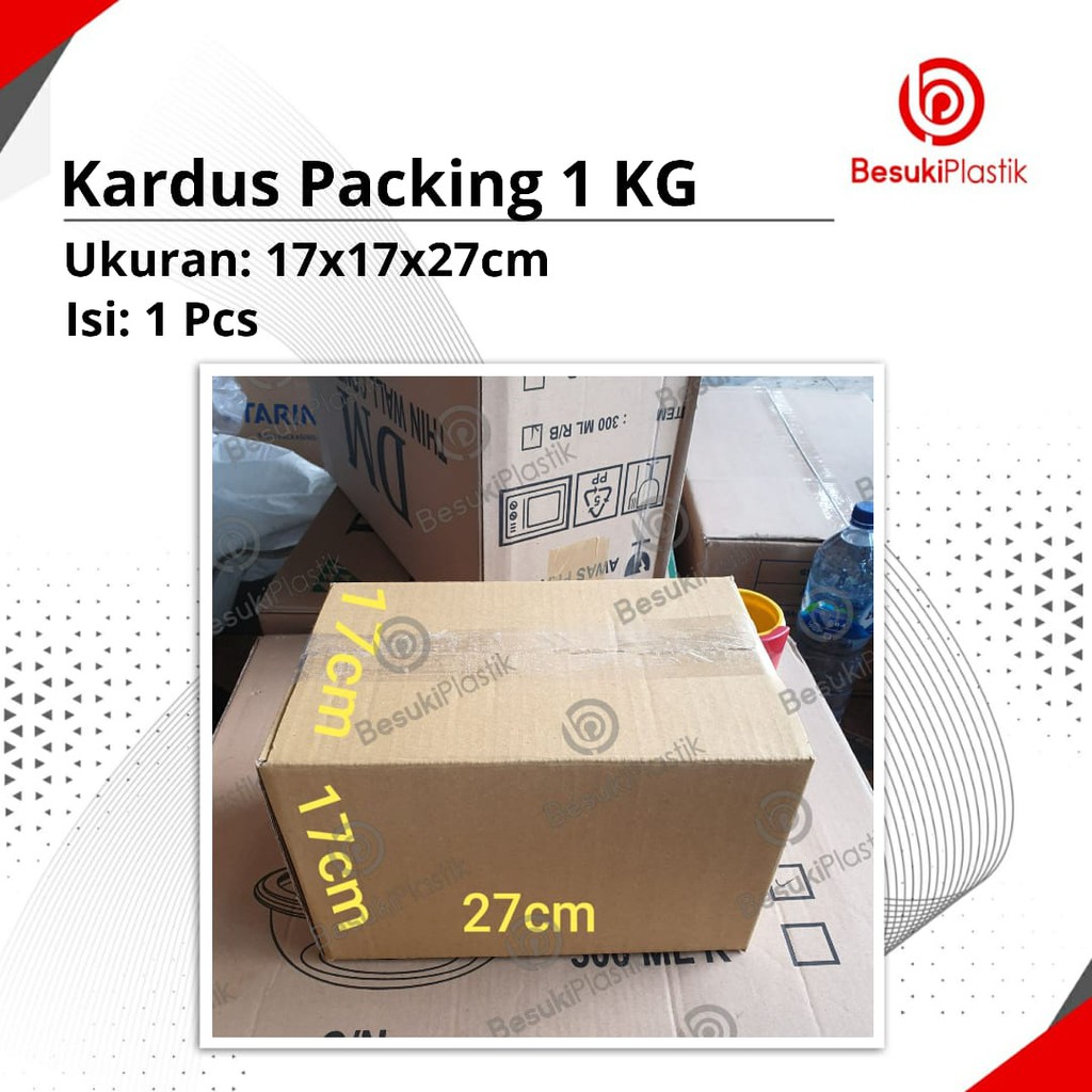 Jual Kerdus Packing 1 KG / Kardus Packing 1 KG / Dus Paket 1kg / Dos ...