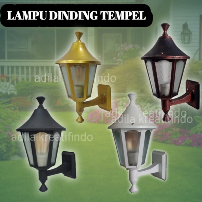 Jual Lampu tempel dinding outdoor lampu teras lampu dinding teras ...