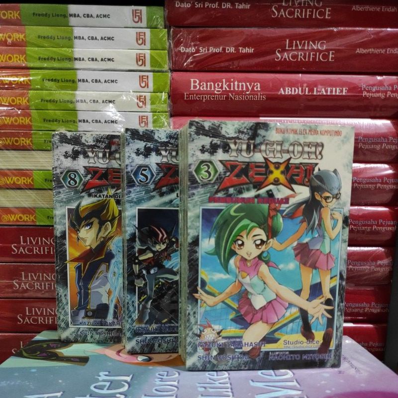 Jual KOMIK ORIGINAL YU-GI-OH ZEXAL KAZUKI TAKAHASHI BARU CABUTAN BOLEH BELI SATUAN LIHAT ...
