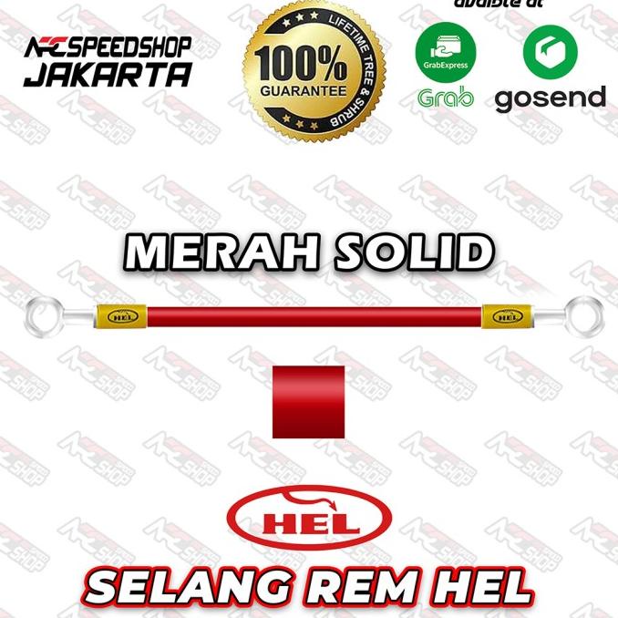 Jual Selang Rem Hel Cbr250Rr Non Abs - Merah | Shopee Indonesia