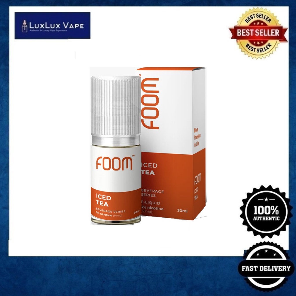 Jual FOOM ICED TEA SALT NIC 30ML by FOOM LAB | Shopee Indonesia Jual FOOM ICED TEA SALT NIC 30ML by FOOM LAB | Shopee Indonesia
