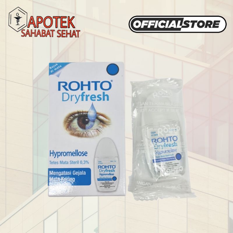 Jual ROHTO DRYFRESH 7 ML MENGATASI GEJALA MATA KERING | Shopee Indonesia