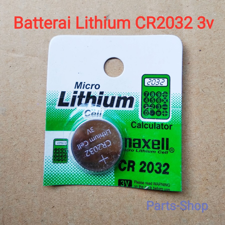 Jual Baterai Kancing CR2032 3v Micro Lithium Cell Battery | Shopee Indonesia