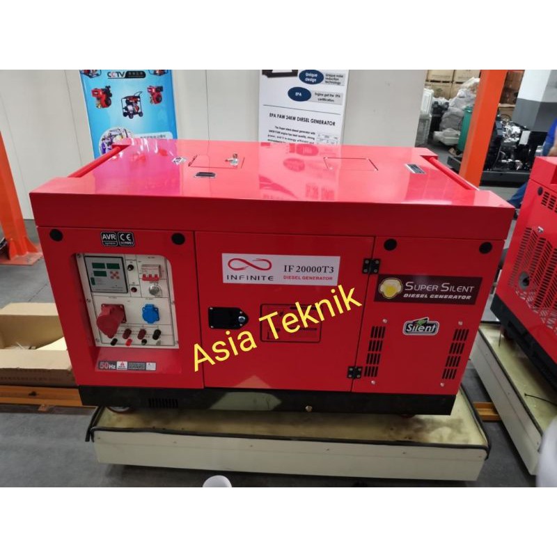 Jual genset silent 20 kva Infinite | Shopee Indonesia
