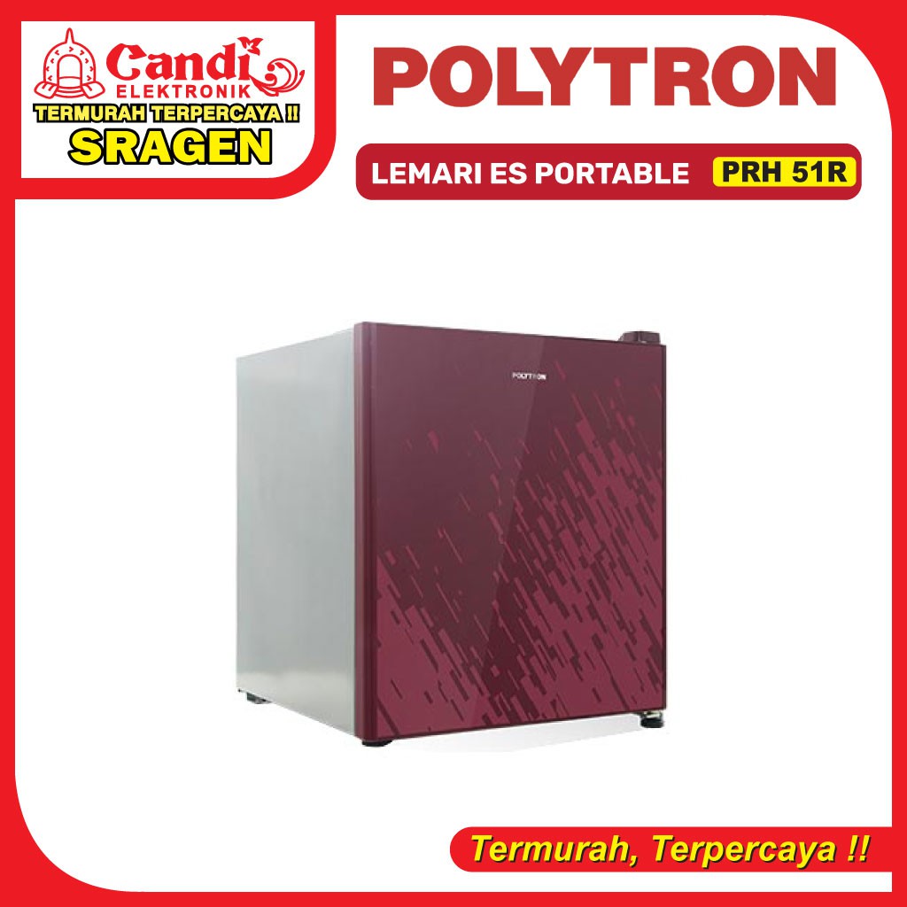 Jual POLYTRON LEMARI ES MINI PORTABLE - PRH 51R | Shopee Indonesia