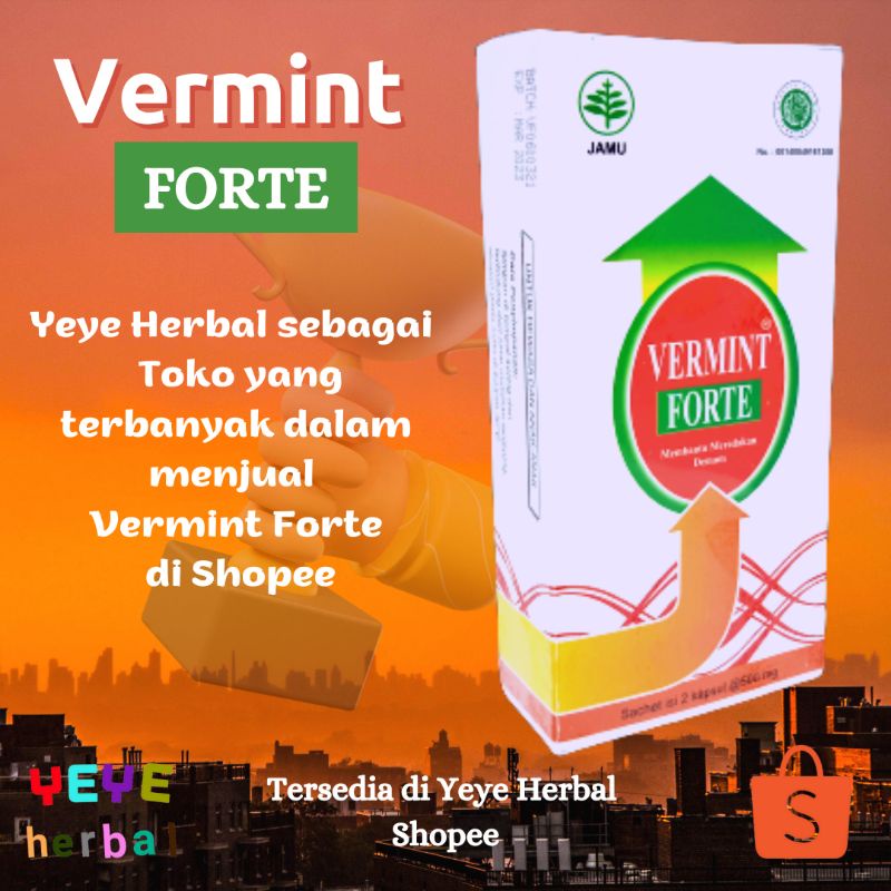 Jual Kapsul Typus Vermint Forte | Shopee Indonesia