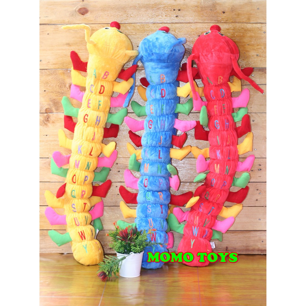 Jual Boneka Ulil Ulat Edukasi Huruf Abjad 80 cm Soft Yelvo | Shopee ...