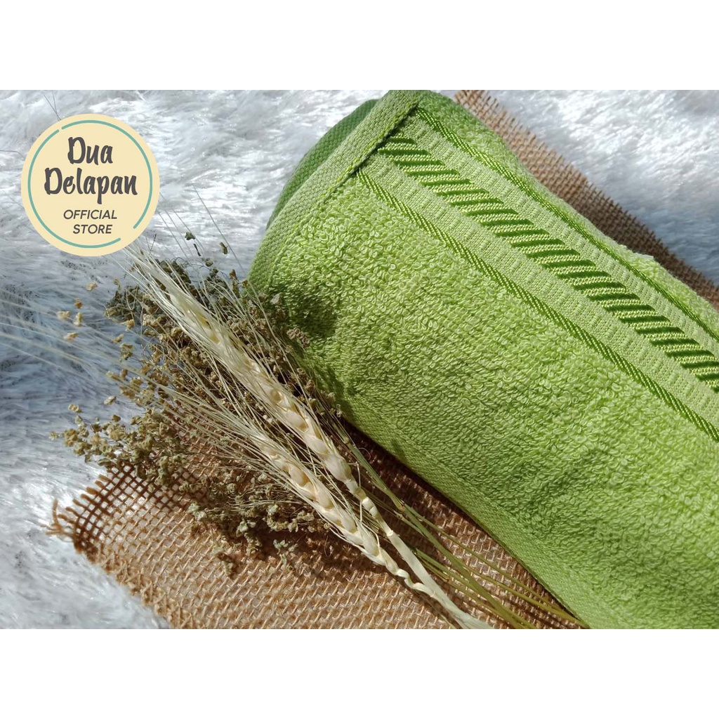 Jual HANDUK WAJAH UKURAN 30 x 70 CM WARNA HIJAU MERK MERAH PUTIH ...