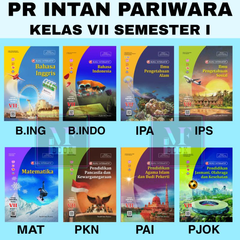 Jual PR INTAN PARIWARA KELAS 7 SEMESTER 1 # LKS SMP | Shopee Indonesia