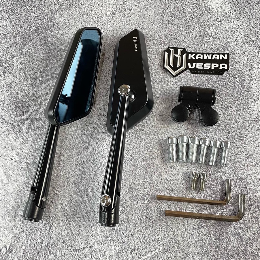 Jual Spion circuit Rizoma Casting Black Universal - Vespa Modern ...