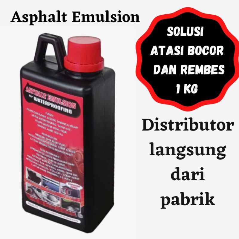 Jual Aspal cair emulsion 1 kg , Aspal Cair Anti Bocor, Aspal Cair Anti ...