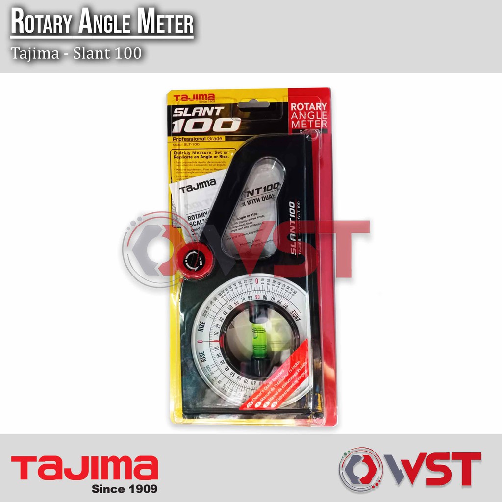 Jual Tajima Rotary Angle Meter Slant 100 | Shopee Indonesia