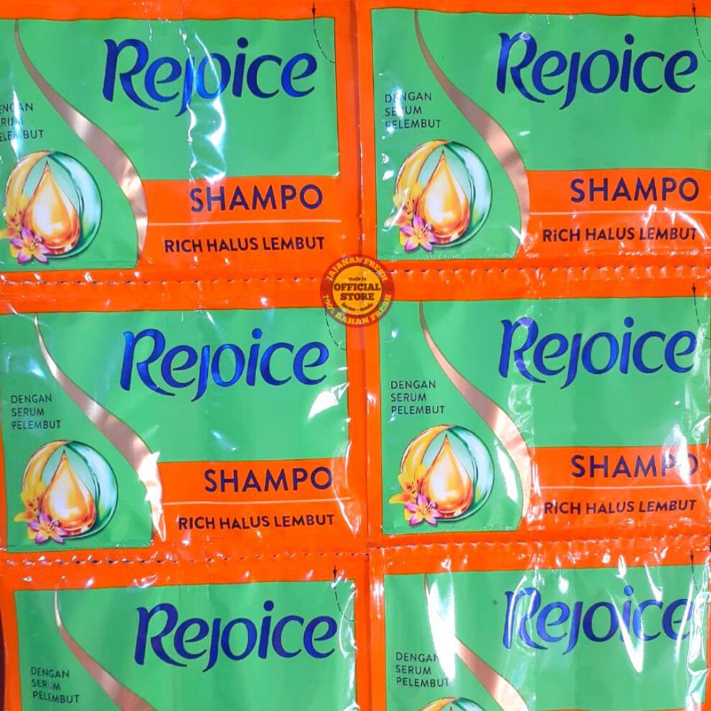 Jual Rejoice Shampoo Sachet Harga Satuan 5ml | Shopee Indonesia