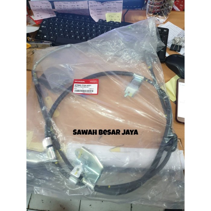 Jual Wire Hand Brake Kabel Tali Tarikan Rem Tangan Honda BRV Original ...