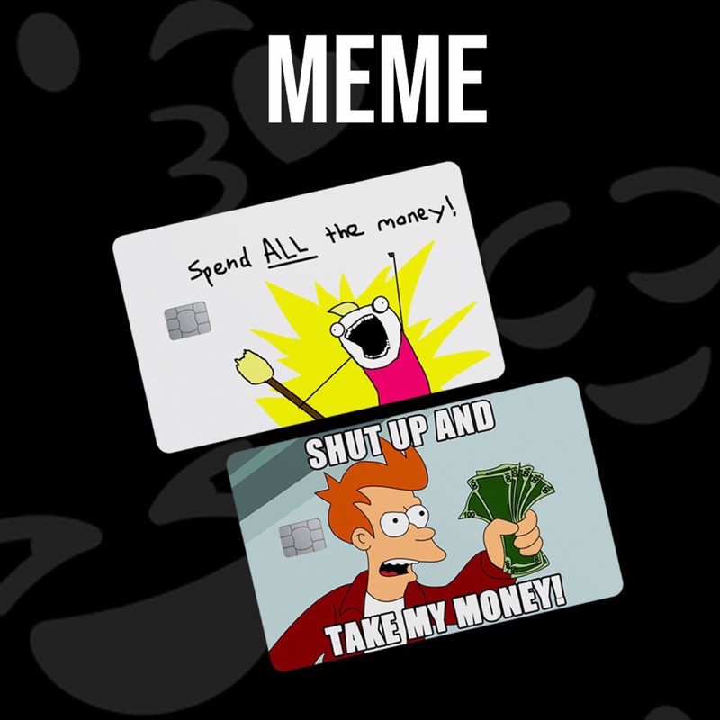 Jual MEME | STIKER KARTU ATM / KARTU ATM / EMONEY / DEBIT / GARSKIN ...