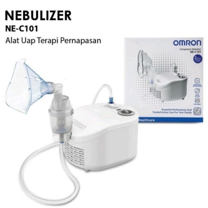 Jual nebulizer omron NEC 101 alat uap omron alat nebu omron | Shopee ...