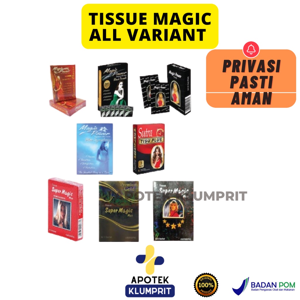 Jual All Variant Tissue Magic / Tisu Magic / Supermagic / Super Magic ...