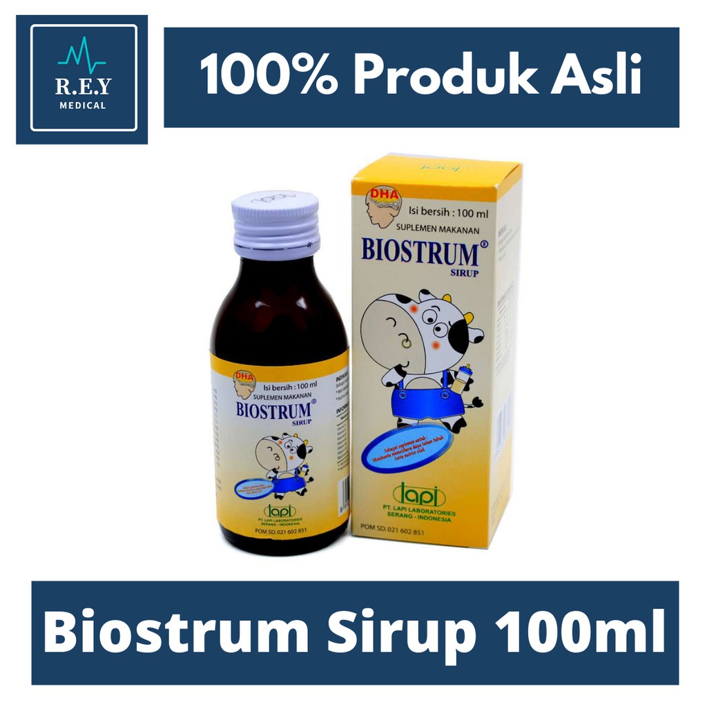 Jual Biostrum Sirup 100 ml | Shopee Indonesia