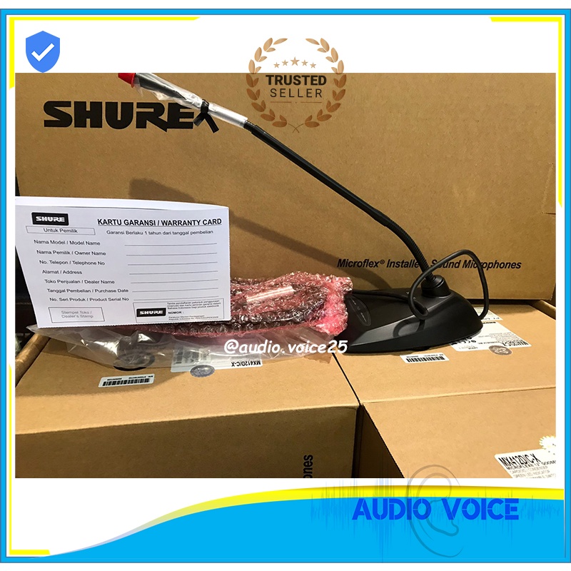Jual Shure MX418D/C MX418DC Gooseneck Microphone Original | Shopee Indonesia