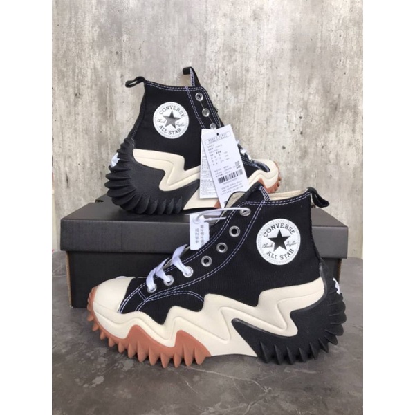 Jual SEPATU CONVERSE RUN STAR MOTION HI BLACK | Shopee Indonesia