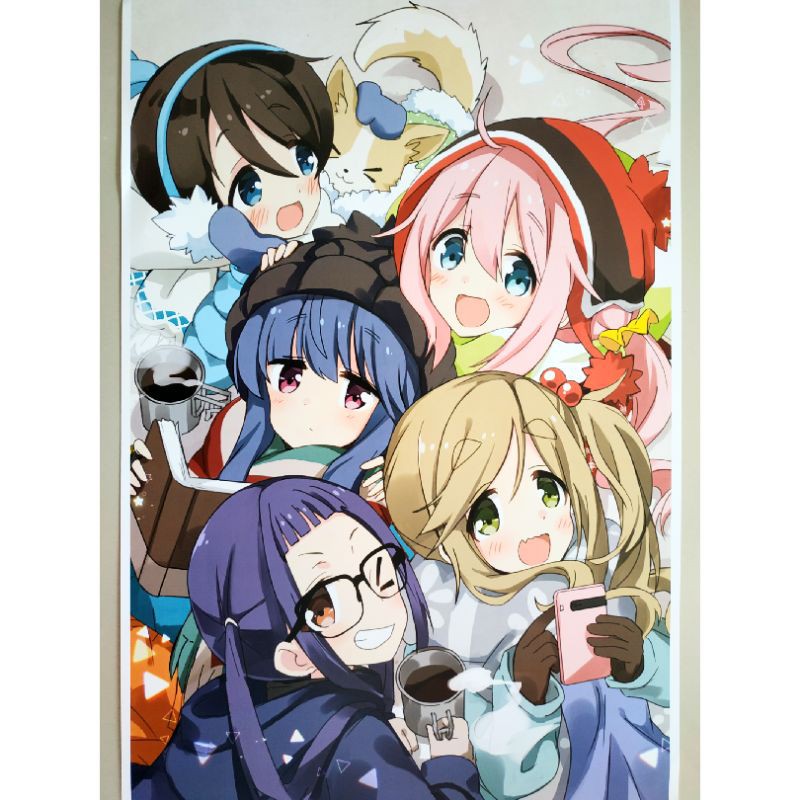 Jual Poster Anime Yuru Camp 2 Merchandise | Shopee Indonesia