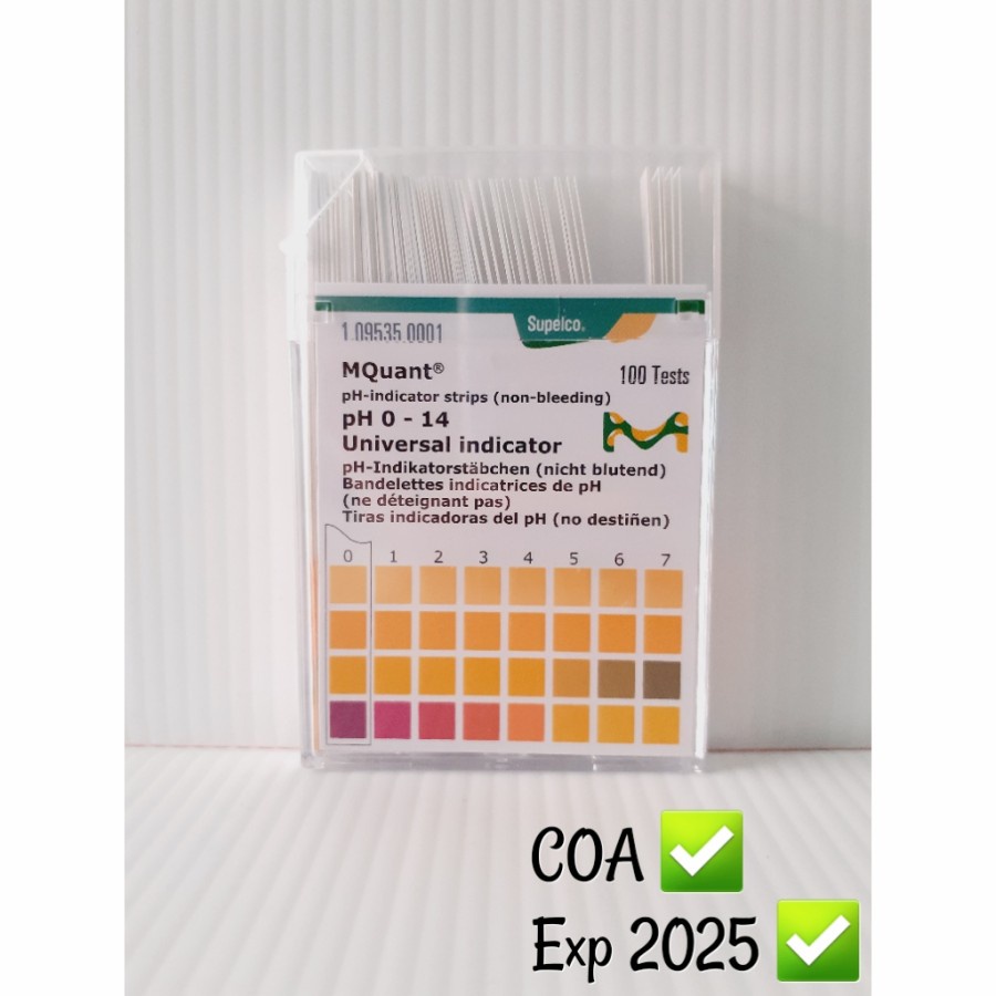 Jual Kertas PH / PH Paper 0-14 MERCK Original | Shopee Indonesia
