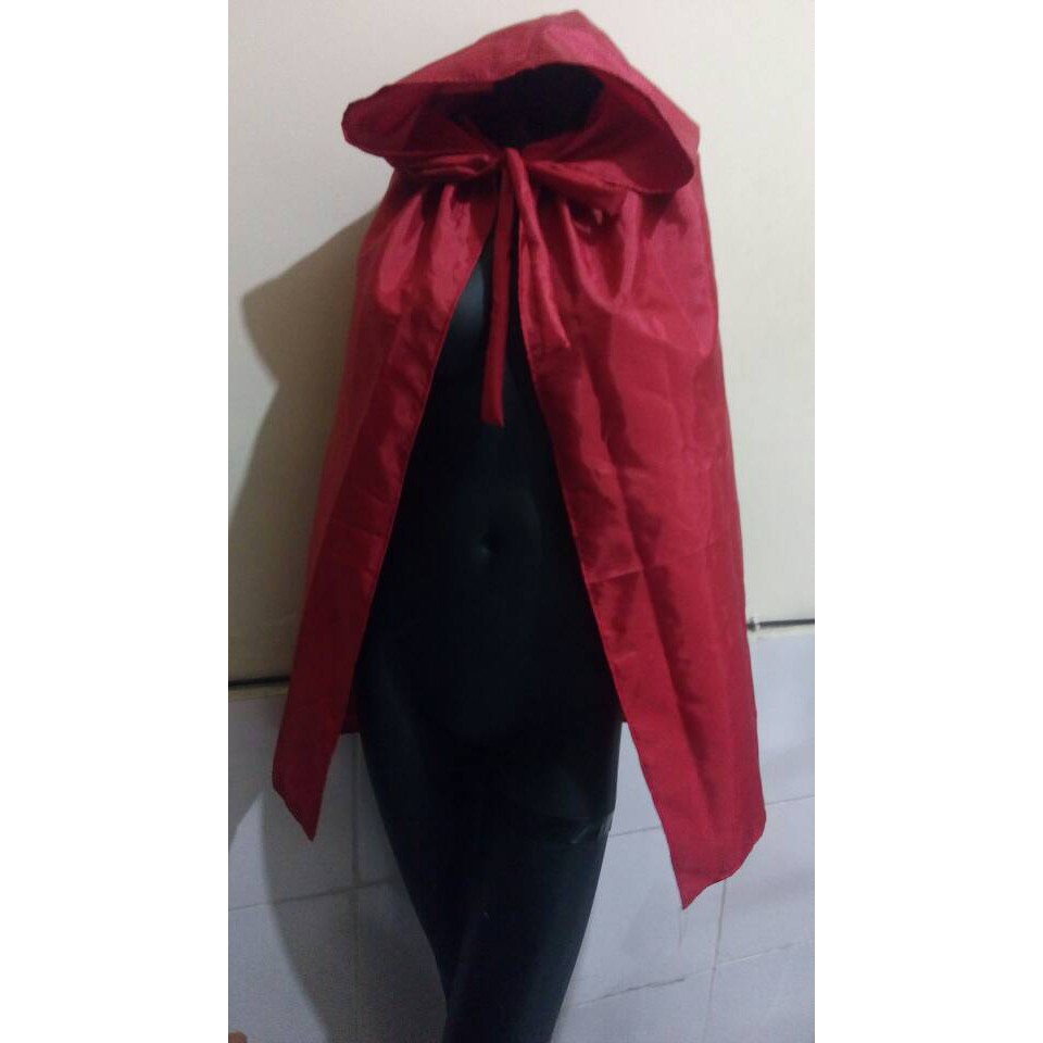 Jual Costume Halloween Kostum Pesta kostum jubah merah red riding hood ...