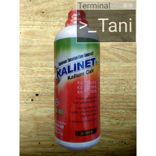 Jual Kalinet 1 liter kalium cair (Pupuk bunga buah) | Shopee Indonesia