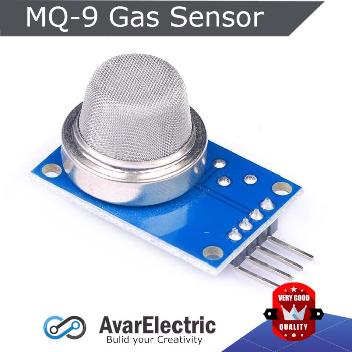 Jual Gas Sensor MQ-9 Carbon Monoxide Combustible MQ9 Modul | Shopee Indonesia