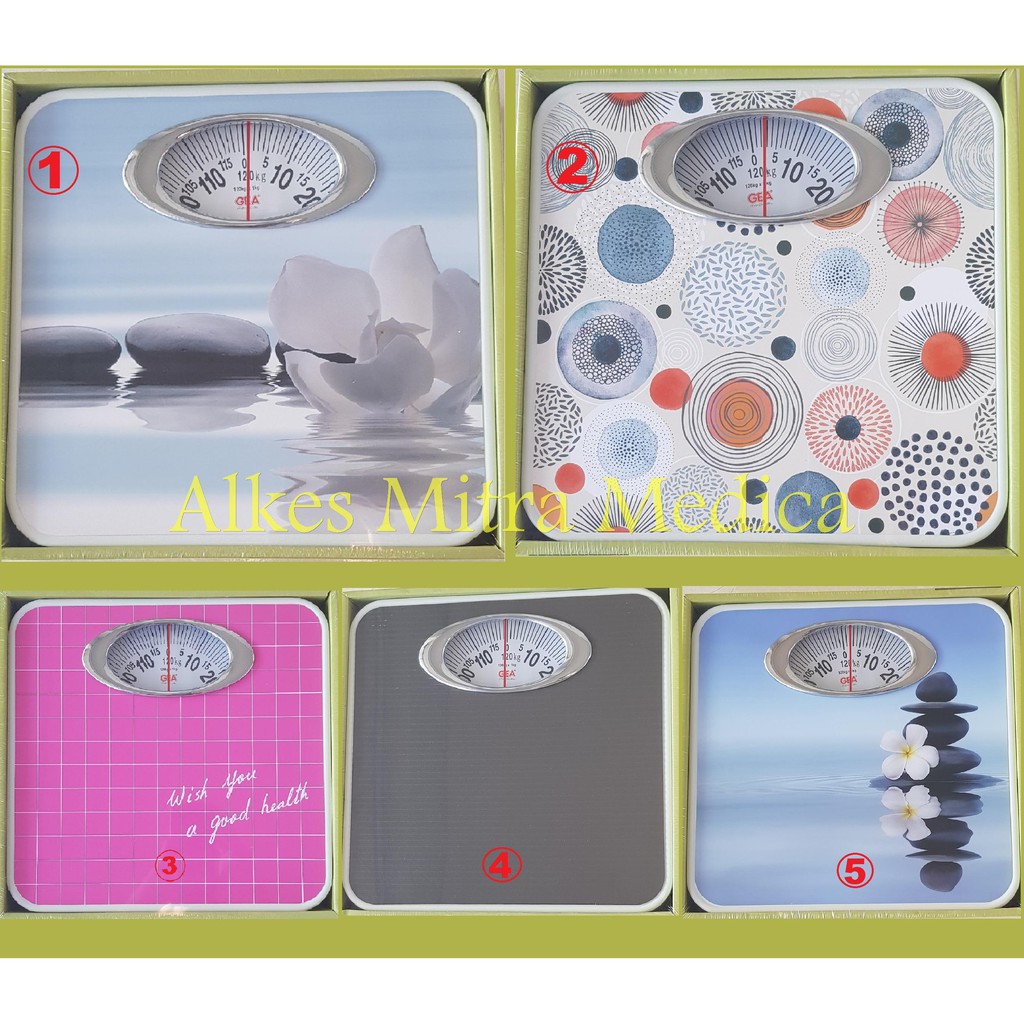 Timbangan Berat Badan Manual Gea BR 9015 / Analog / Timbangan Injak ...