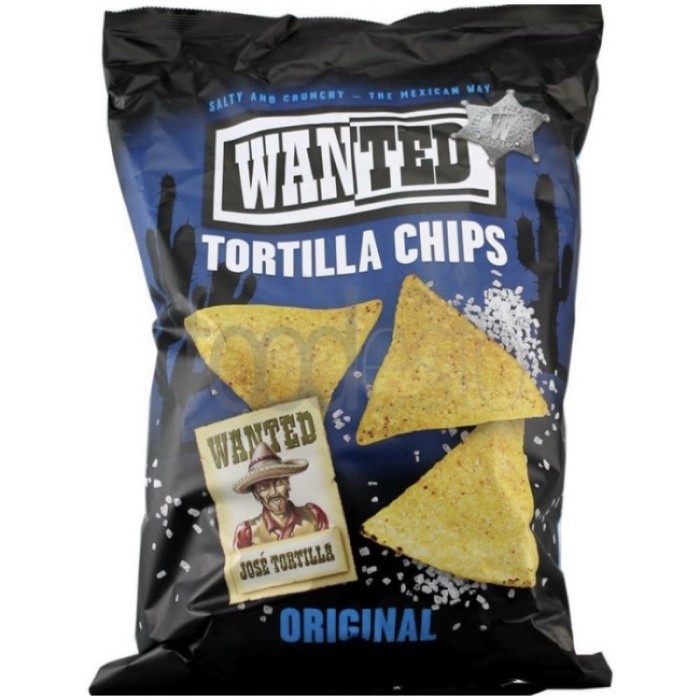Jual Wanted Tortilla Chips Original 200Gr Indonesia|Shopee Indonesia