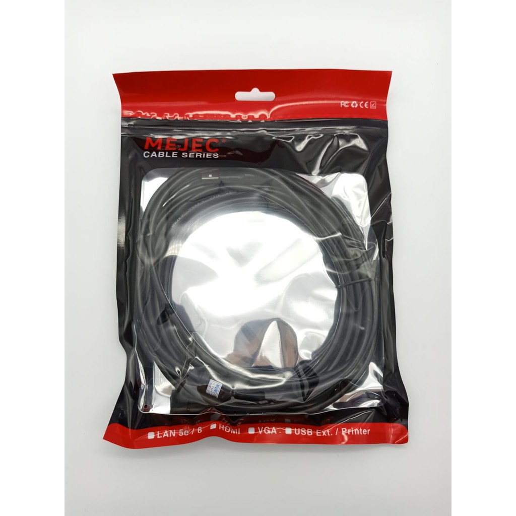 Jual Kabel Ekstensi USB 5M - Mejec (3 Warna) | Shopee Indonesia