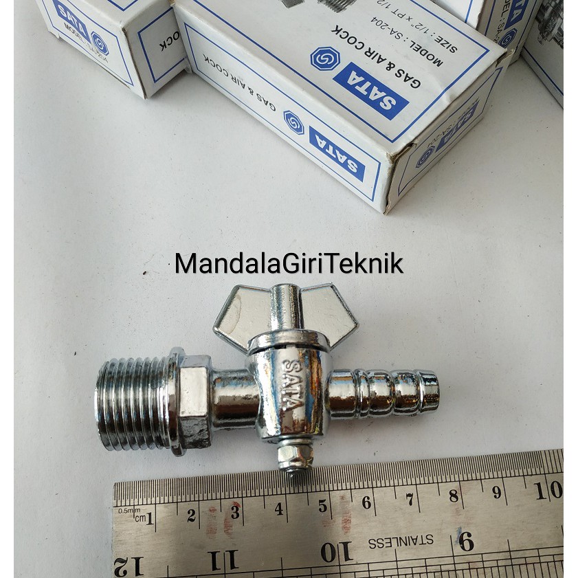 Kran Gas / Udara / Lpg Ukuran 1/2" | Shopee Indonesia
