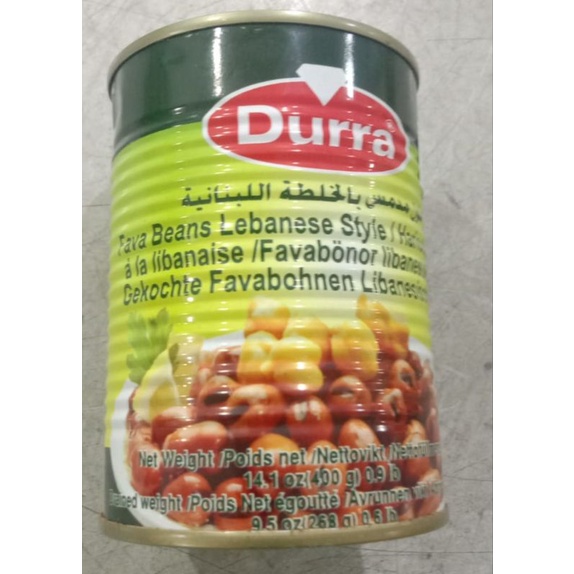Jual Foul Durra / Fava Beans Lebanese Style 400gram | Shopee Indonesia