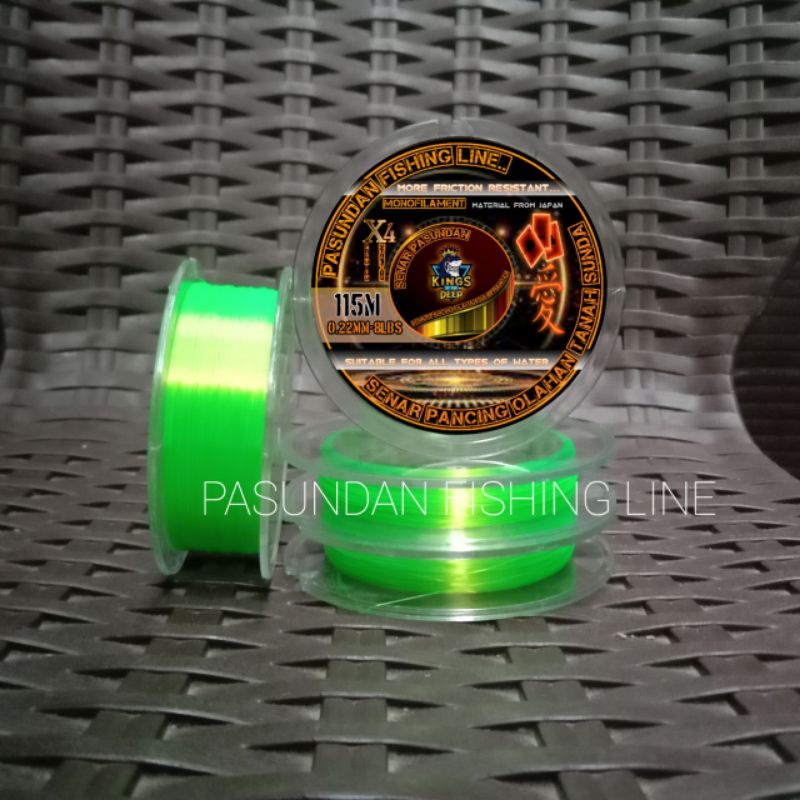 Jual SENAR PANCING PASUNDAN WARNA STABILO GLOSLY, PANJANG 100M+15M(115M ...