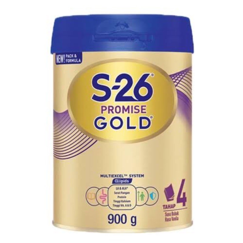 Jual S-26 Promise Gold susu formula wyeth s26 tahap 4 anak usia 3-12 ...