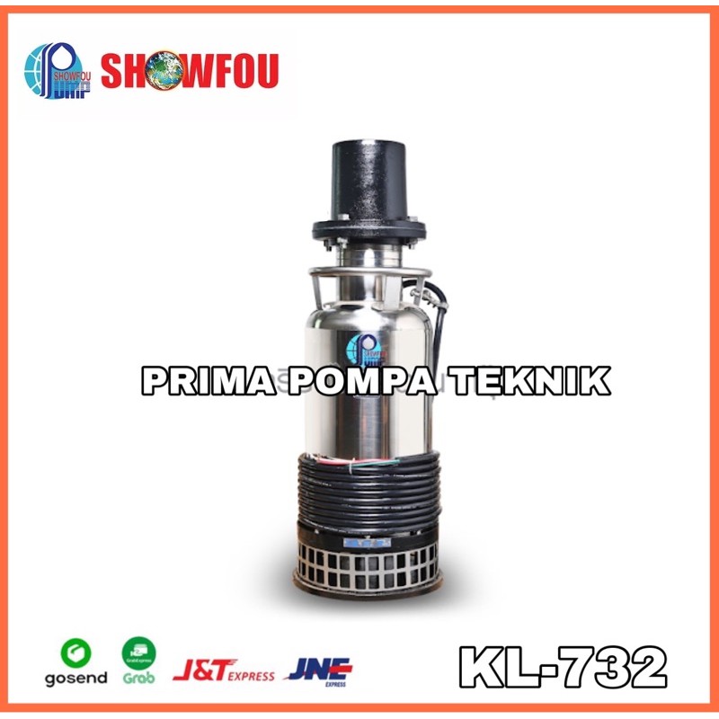 Jual Pompa Dewatering Showfou KS-732 Submersible Pump Pompa Banjir ...