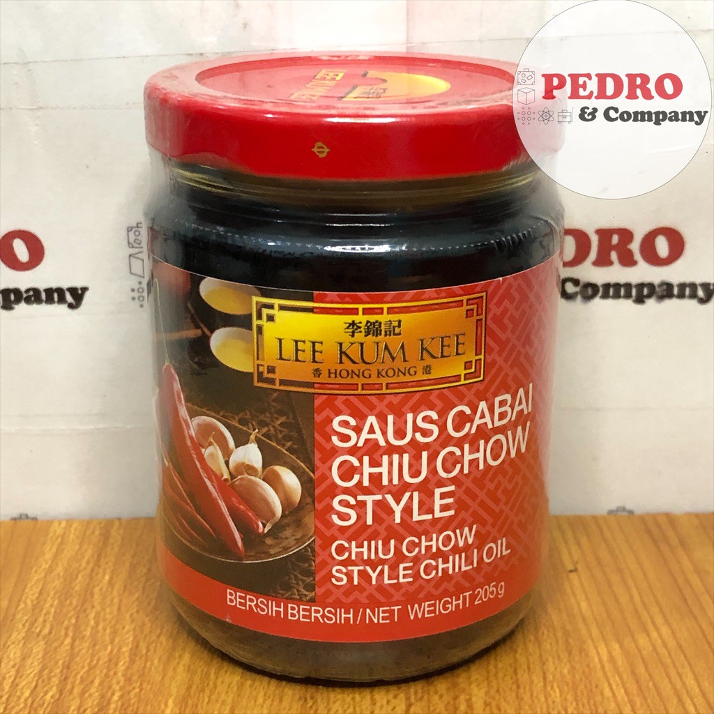 Jual Lee kum kee saus cabai chiu chow style 205 gr - LKK chili oil ...