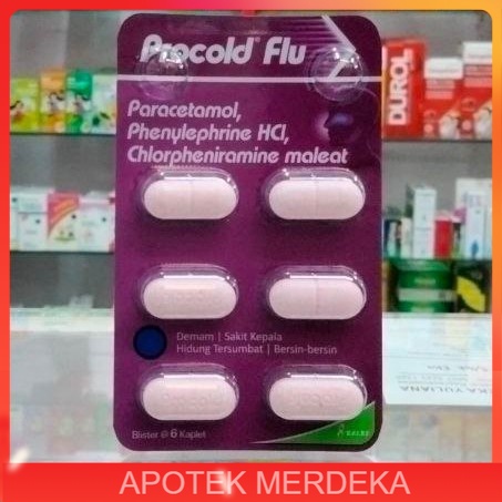Jual Procold Flu / prokol strip | Shopee Indonesia
