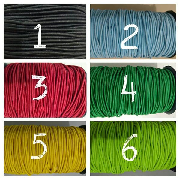 Jual Tali Frame Tenda Elastis ukuran 2.5mm 1M | Shopee Indonesia
