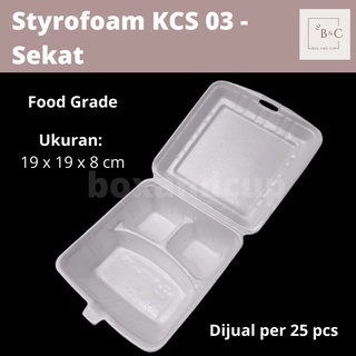 Jual Sterofoam / Styrofoam / Gabus Makanan / Dus Foam / Kotak Tempat ...