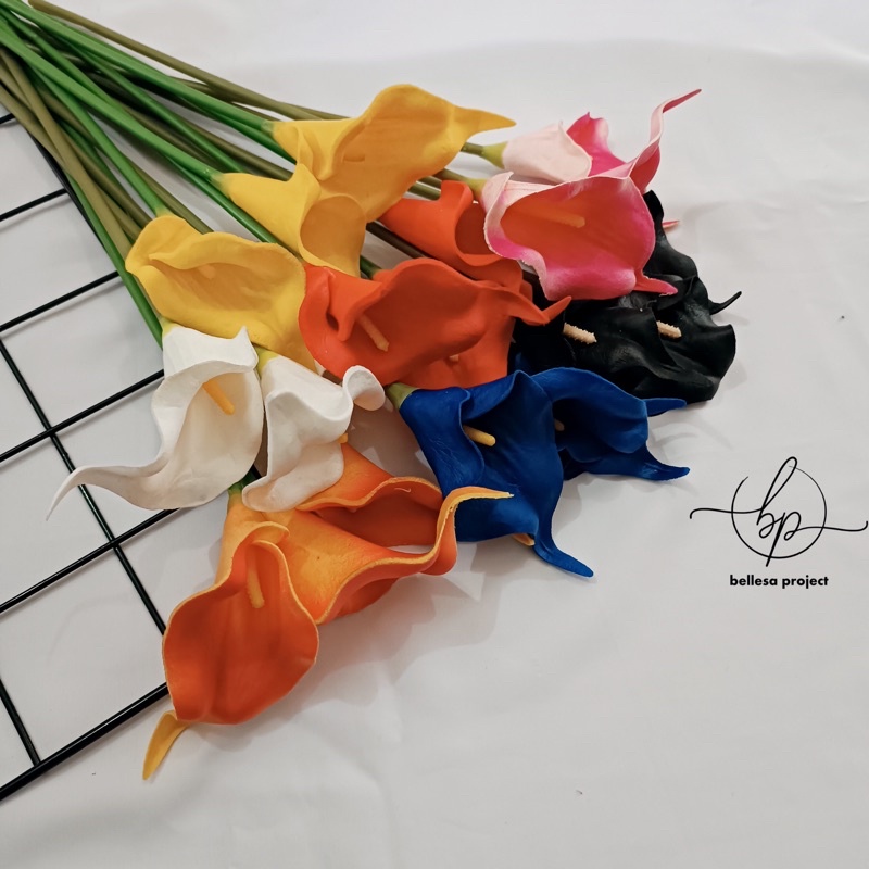 Jual BUNGA LILY LATEX ARTIFICIAL PERTANGKAI | Shopee Indonesia